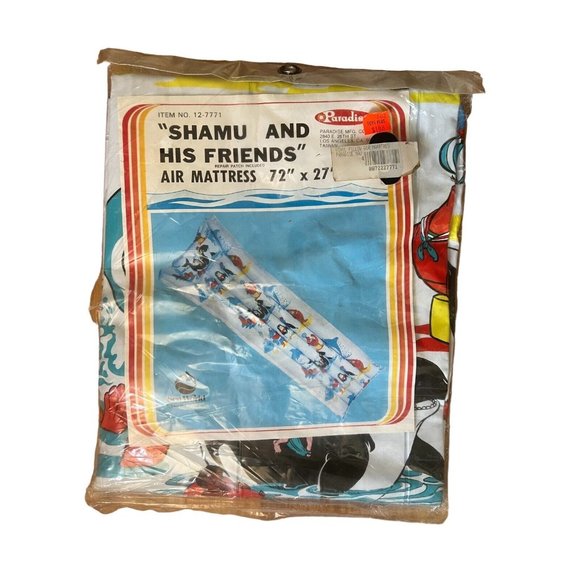 Paradise | Other | Vtg Nos Sea World Pool Float Air Mattress Inflatable ...
